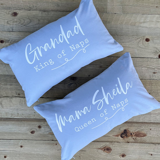 Personalised Cushion Set - x2 Custom Cushions | Add Your Own Text – All ...