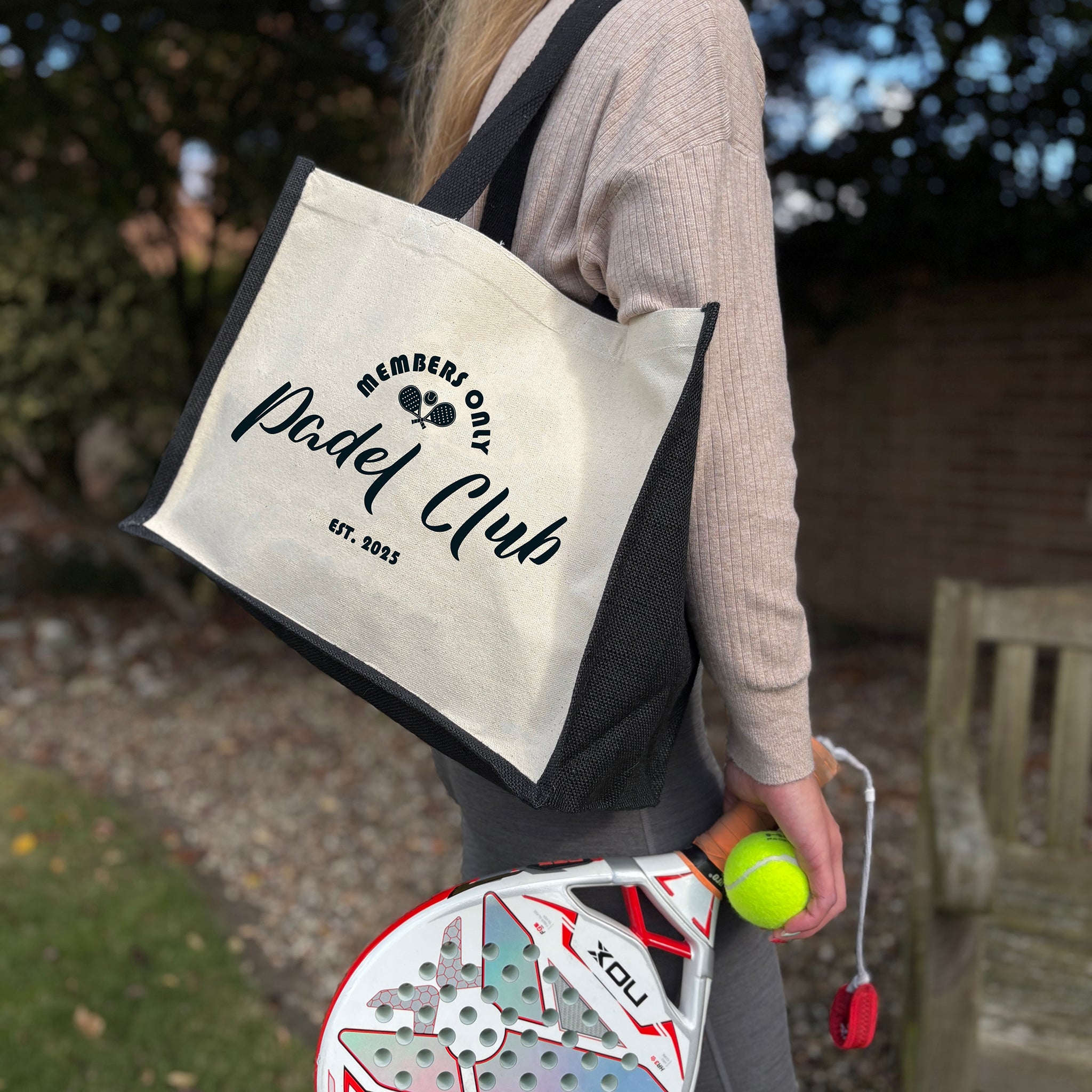Padel Tote Bag - Gifts For Padel Lovers – All Tied Up (UK) Ltd
